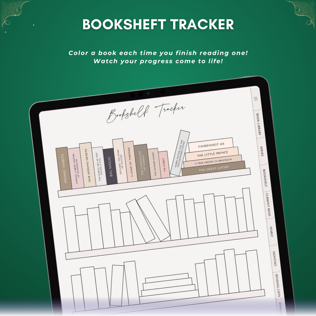 Digital Reading Journal – Spread Sheet Max
